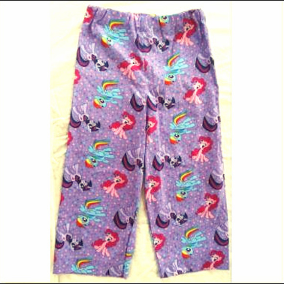 Handmade | Pajamas | My Little Pony Purple Pajama Pants Girls 4 4t ...